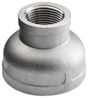 Precision Tank Parts | COUPLING REDUCER SS304 1-1/4"X1"