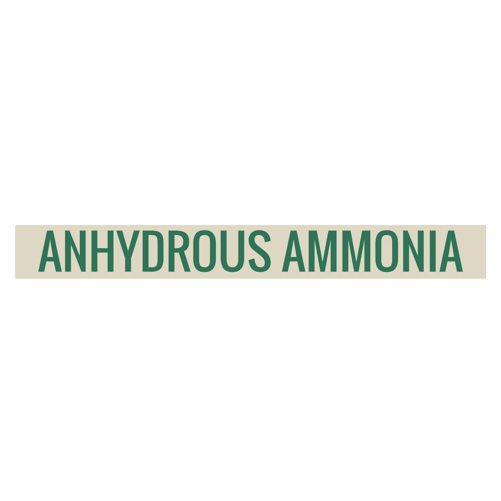 Precision Tank Parts | DECAL 2" ANHYDROUS AMMONIA