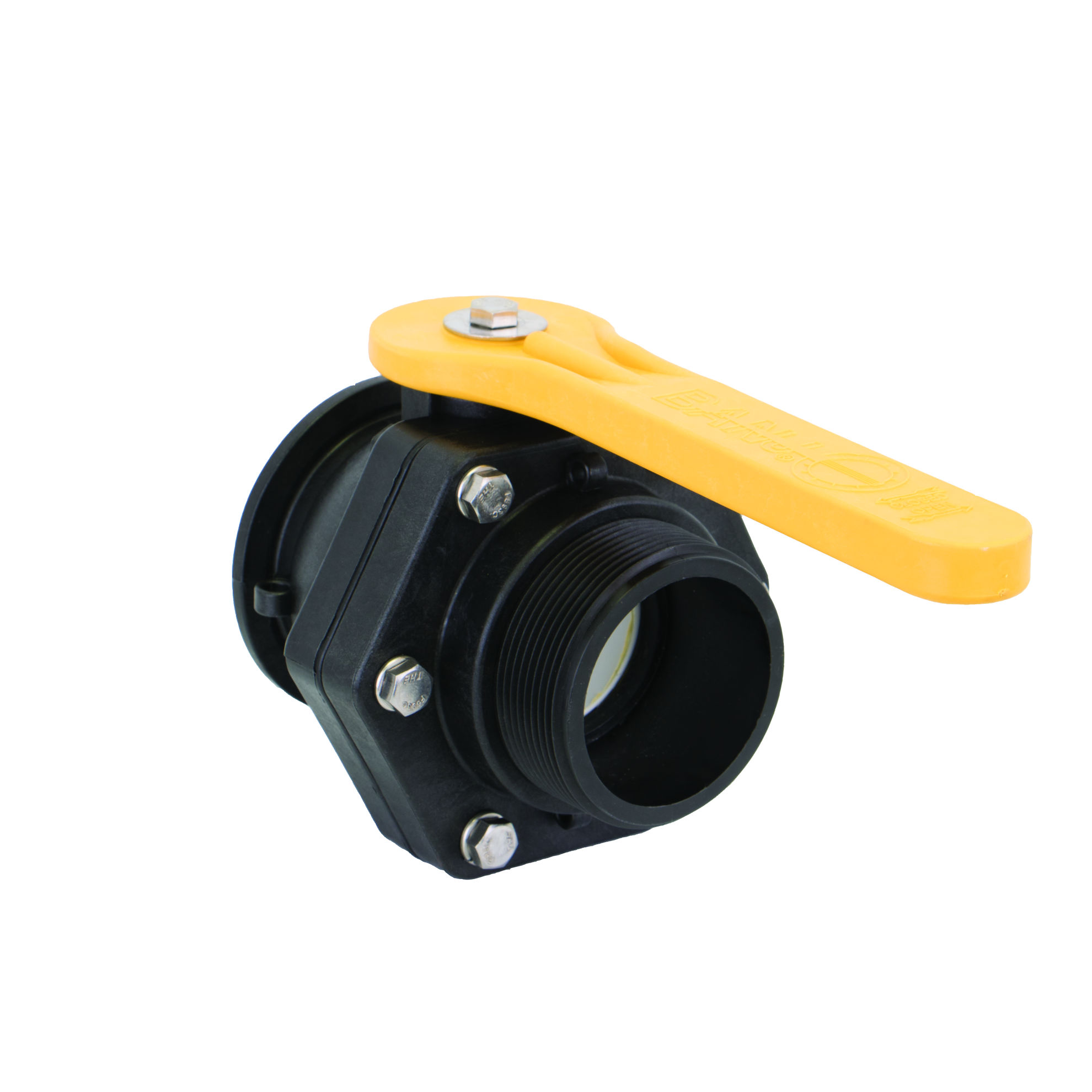 Precision Tank Parts | VALVE BANJO MVSMT300 POLY BOLTED STUBBY VALVE 3 ...