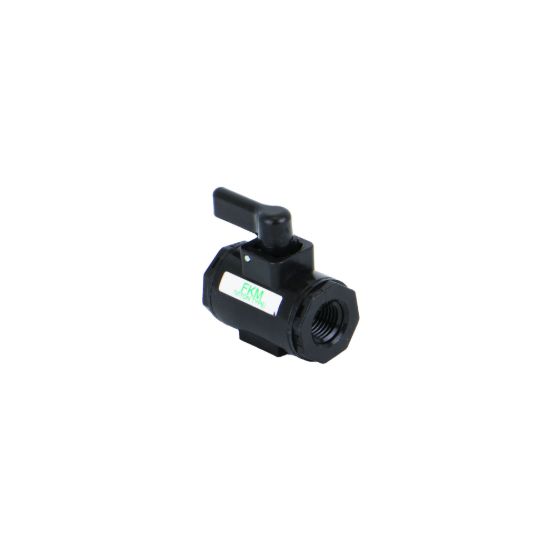 Precision Tank Parts | VALVE BANJO LV025V POLY MICRO VALVE 1/4" FPT
