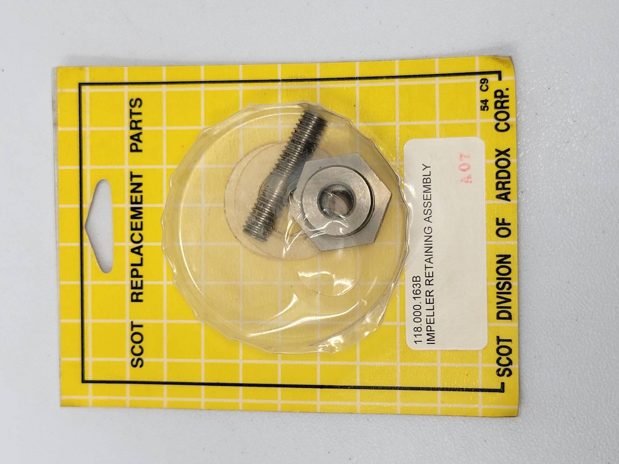 Precision Tank Parts | SCOT 118.000.163B IMPELLER BOLT