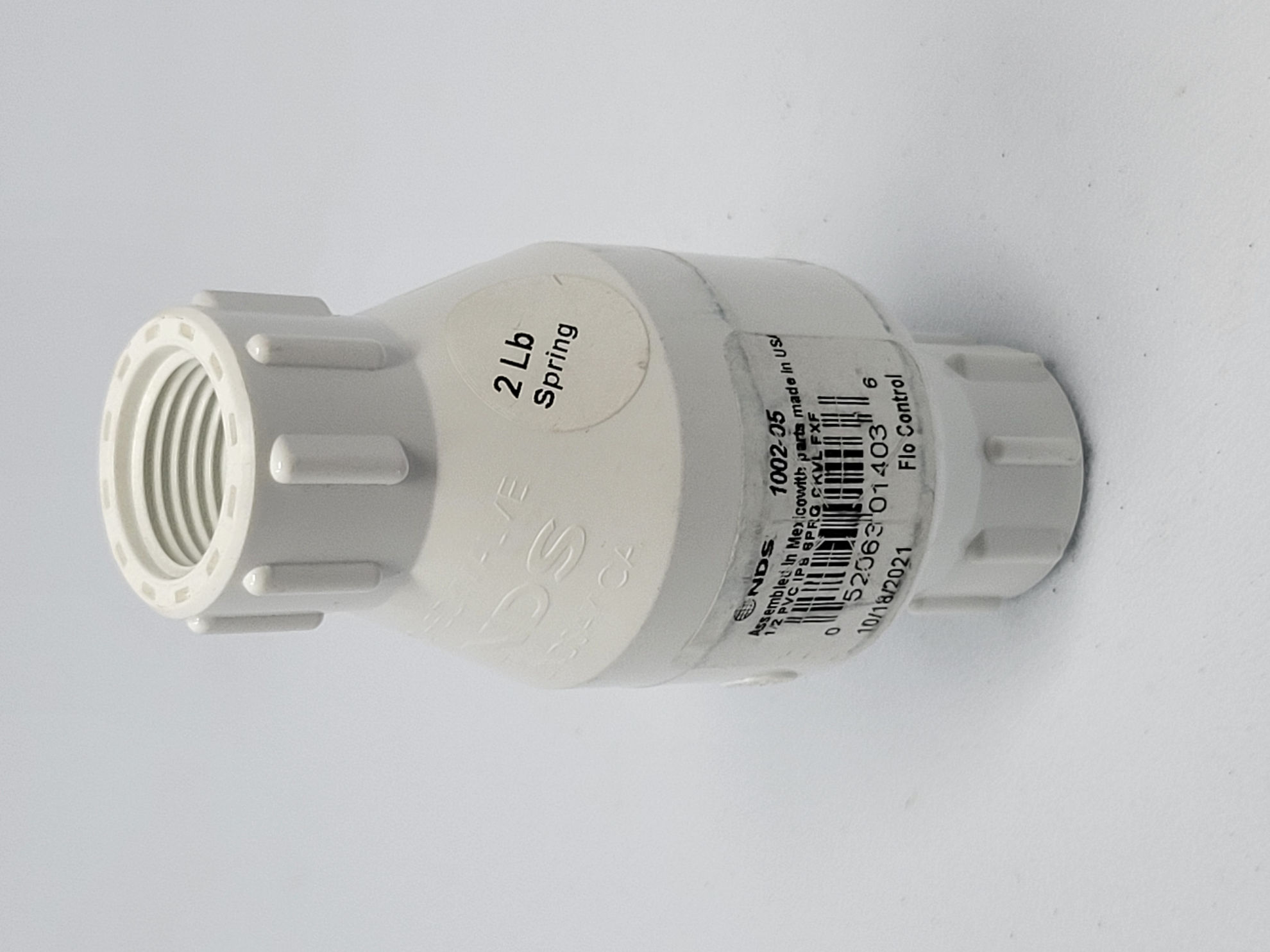 Precision Tank Parts | VALVE KBI PVC CHECK VALVE 1/2"
