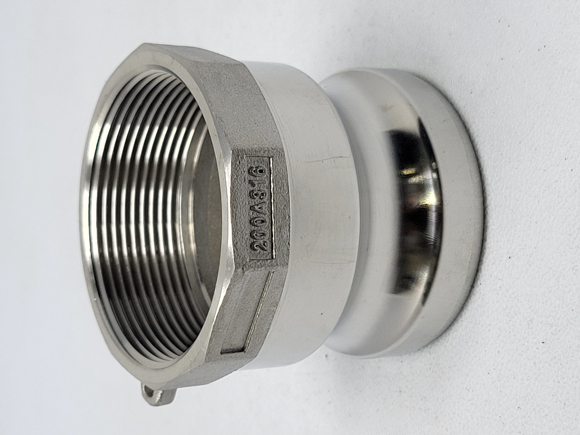 Precision Tank Parts | CAMLOCK 200A: 2" STAINLESS STEEL FITTING PART A